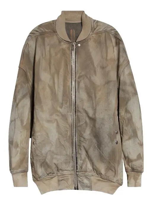 Rick Owens Jumbo Flight Jacket - Dust
