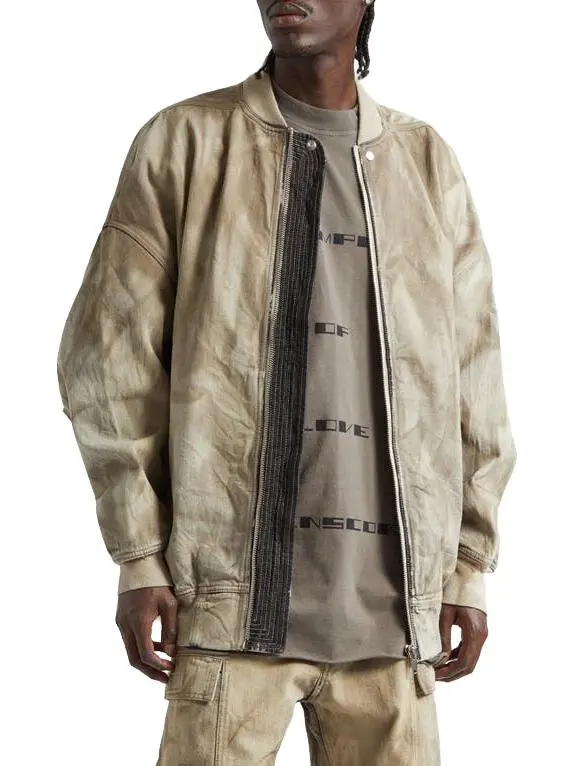 Rick Owens Jumbo Flight Jacket - Dust
