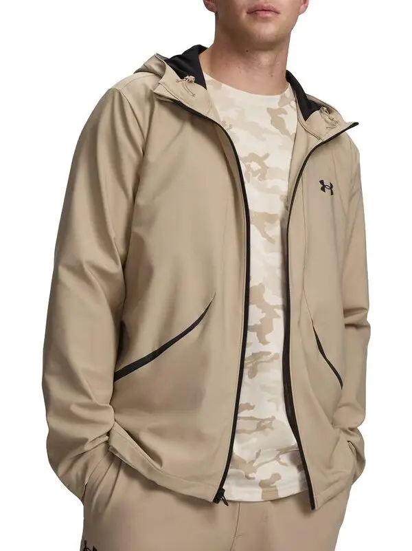 Under Armour Unstoppable Hooded Jacket - City Khaki