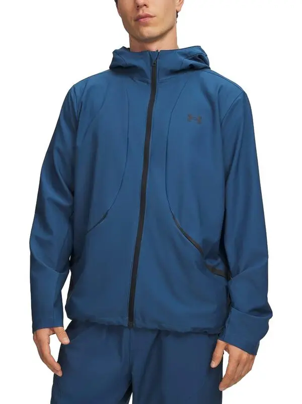 Under Armour Unstoppable Hooded Jacket - Wham Blue