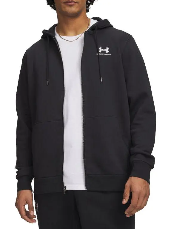 Under Armour Icon Fleece Full-zip Hoodie - Black