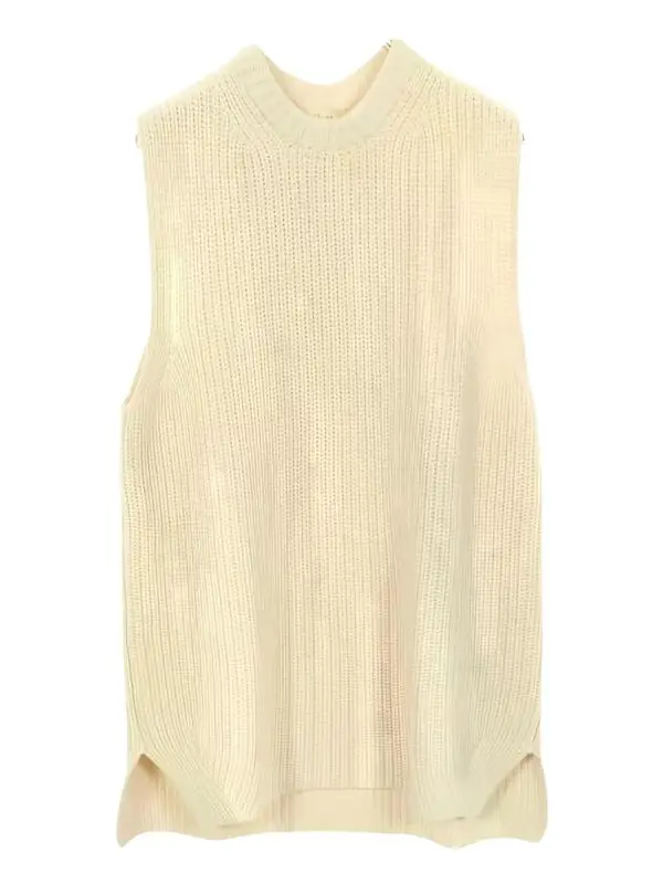 Celine 2000s Knit Vest - Neutrals