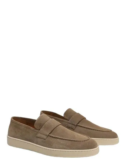 Robert Barakett Walter Loafer Sneaker - Tobacco