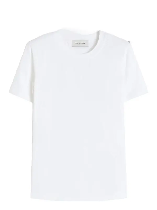Max Mara Cotton T-shirt - White