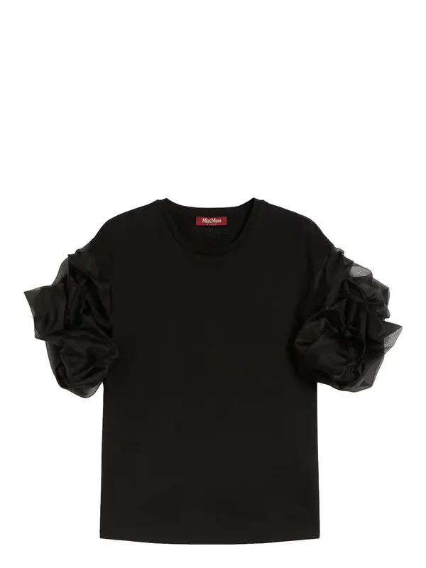 Max Mara Jersey T-shirt - Black