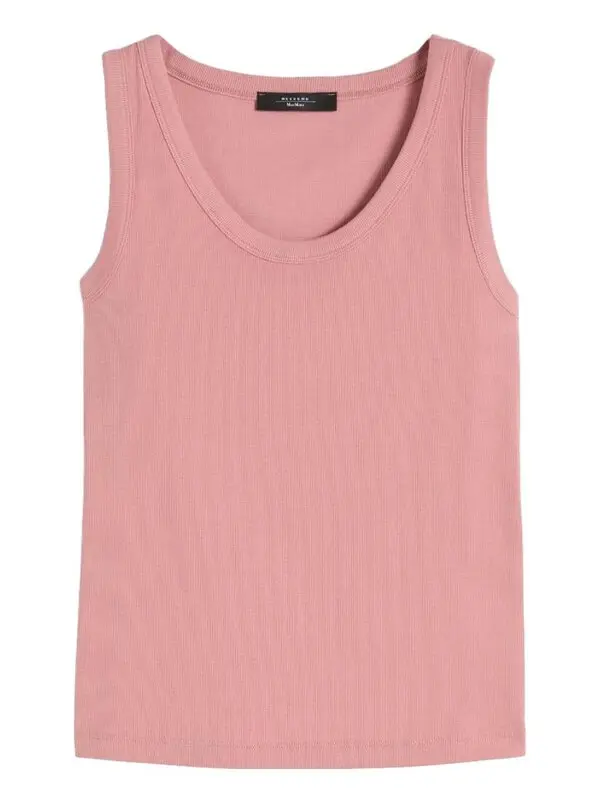 Max Mara Stretch Cotton Top - Antique Rose