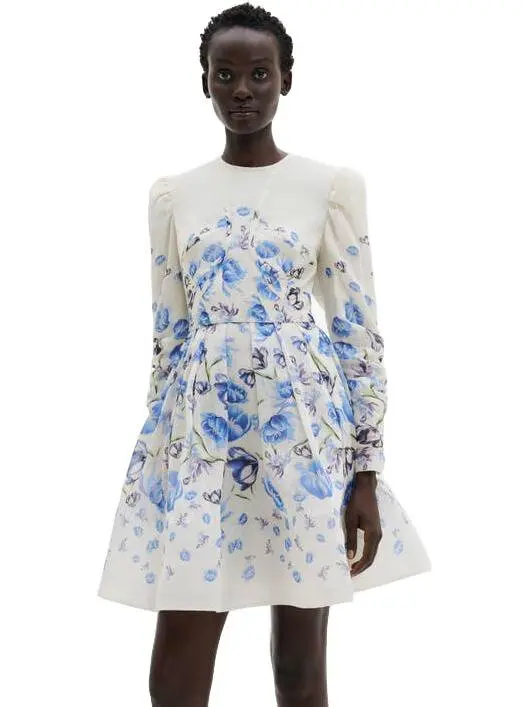 MALINA Leoni Mini Dress - Tulip Blue