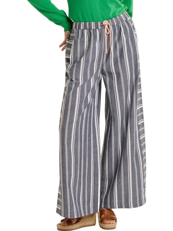 BRAKEBURN Marlowe Wide Leg Beach Pant - Multi