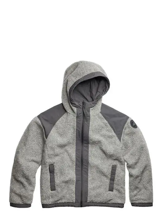 Canada Goose Alberni Reversible Fleece Bomber - Stratus Grey/anchor Grey