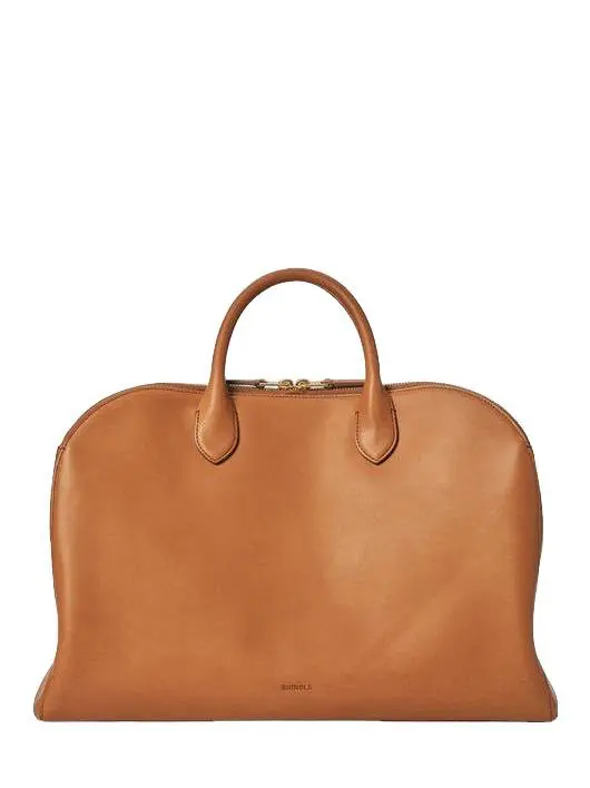 Shinola Bixby Leather Laptop Satchel - Tan
