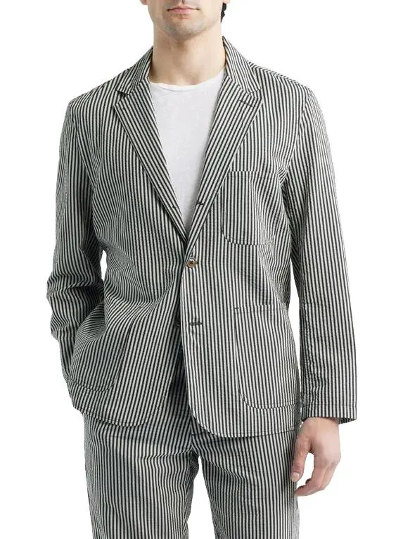 925 ORIGINALS Board Meeting Blazer - Black/grey