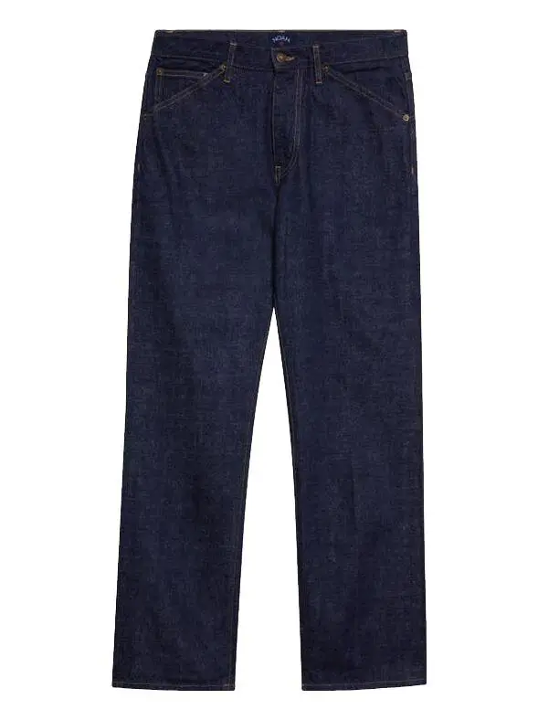 NOAH Selvedge Bootcut Jeans - Indigo