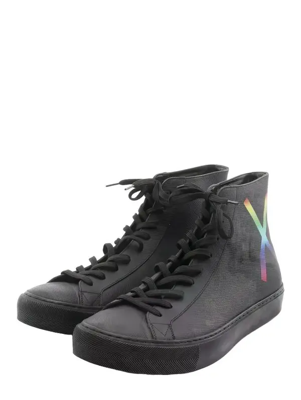 LOUIS VUITTON 2019 Print Sneakers - Black