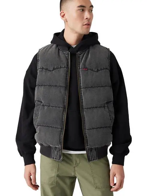 LEVI'S Western Super Puffer Vest - Eclipse Puffer