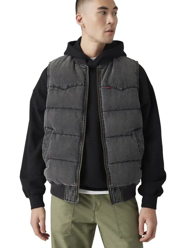 LEVI'S Western Super Puffer Vest - Eclipse Puffer