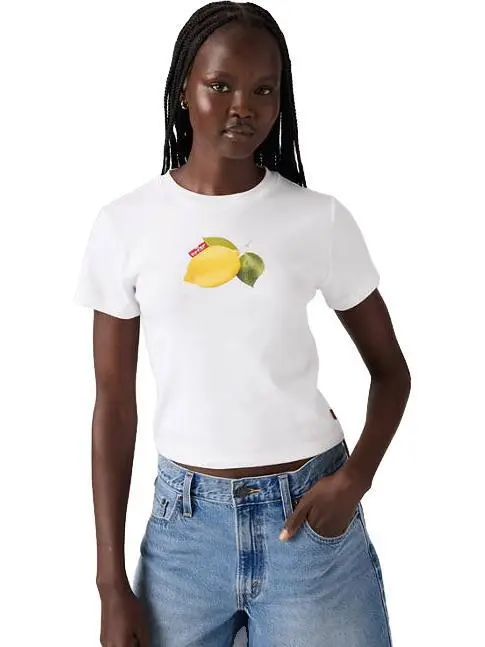 LEVI'S Graphic Essential Sporty T-shirt - Photo Fruit Lemon