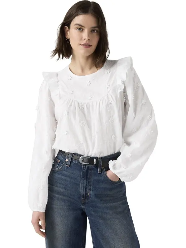 LEVI'S Mallory Blouse - Bright White