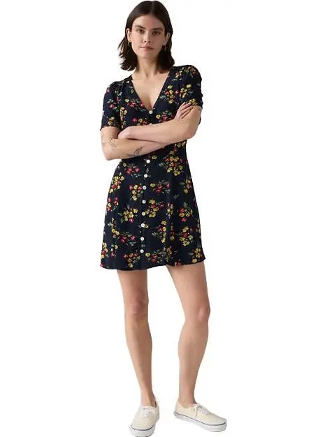 LEVI'S Gianni Mini Dress - Navy Floral