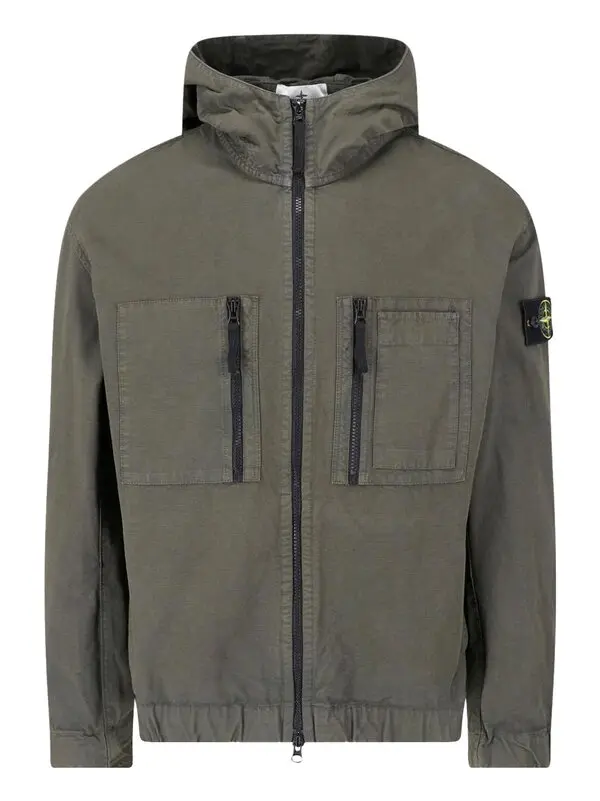 Stone Island Ripstop Jacket - Gray