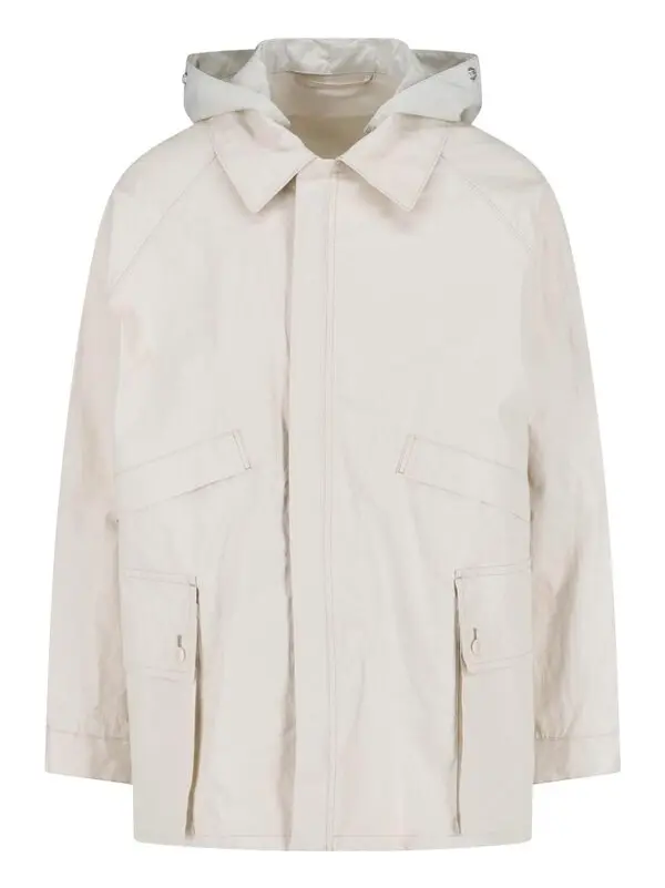 LEMAIRE Technical Linen Jacket - Cream