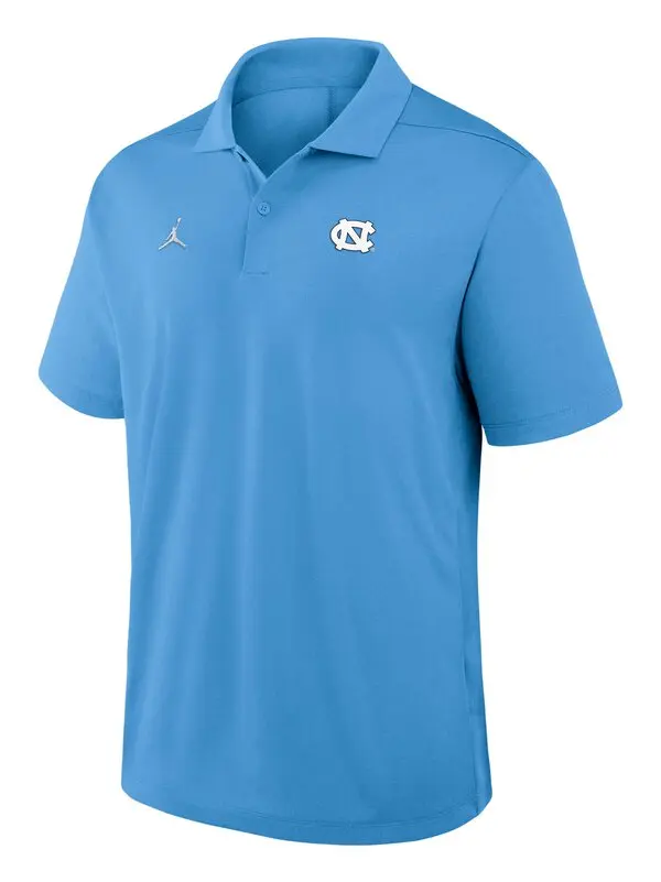 JORDAN North Carolina Primetime Victory Plus Brand Dri-fit College Polo - Blue