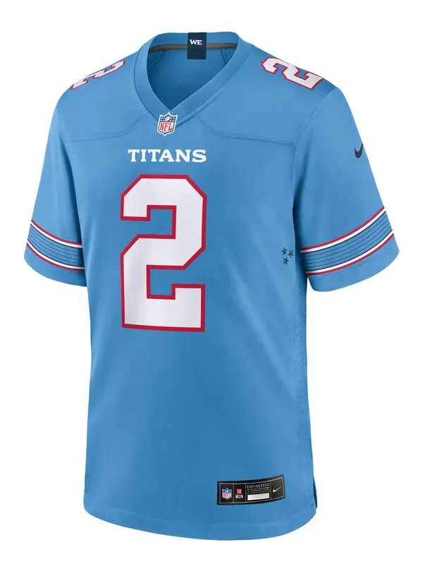 Nike Tyjae Spears Tennessee Titans Nfl Game Jersey - Blue