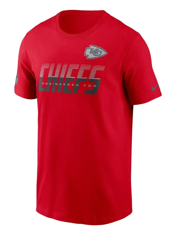 Nike Kansas City Chiefs Sideline Team Issue Dri-fit Nfl T-shirt - Red