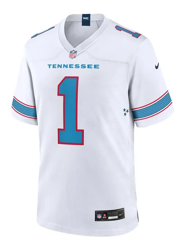 Nike Cameron Ward Tennessee Titans Nfl Game Jersey - White
