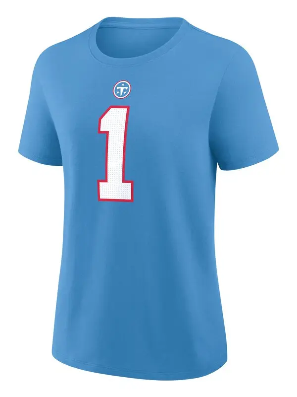 Nike Cameron Ward Tennessee Titans Nfl T-shirt - Blue