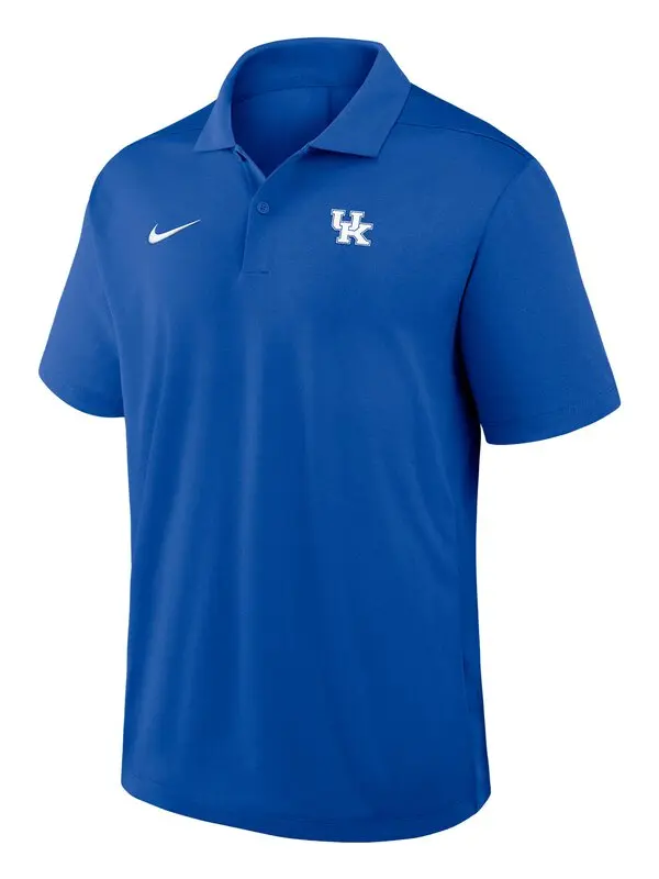Nike Kentucky Primetime Victory Plus Dri-fit College Polo - Blue