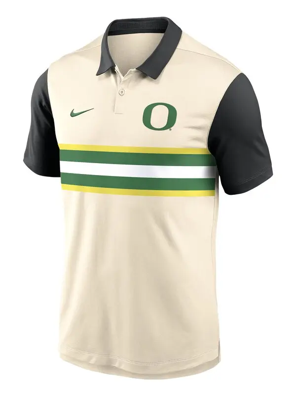 Nike Oregon Vapor Primary Logo Dri-fit College Polo - Brown