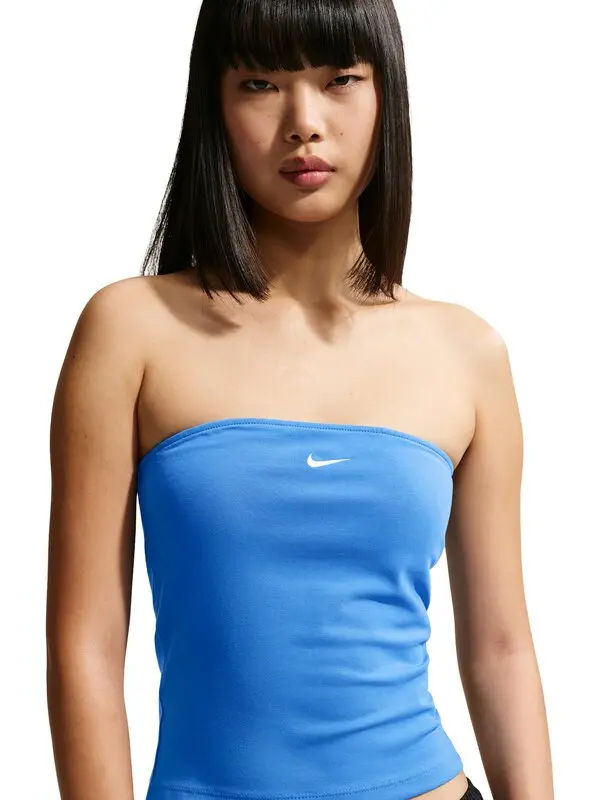 Nike Sportswear Tight Tube Top - Blue