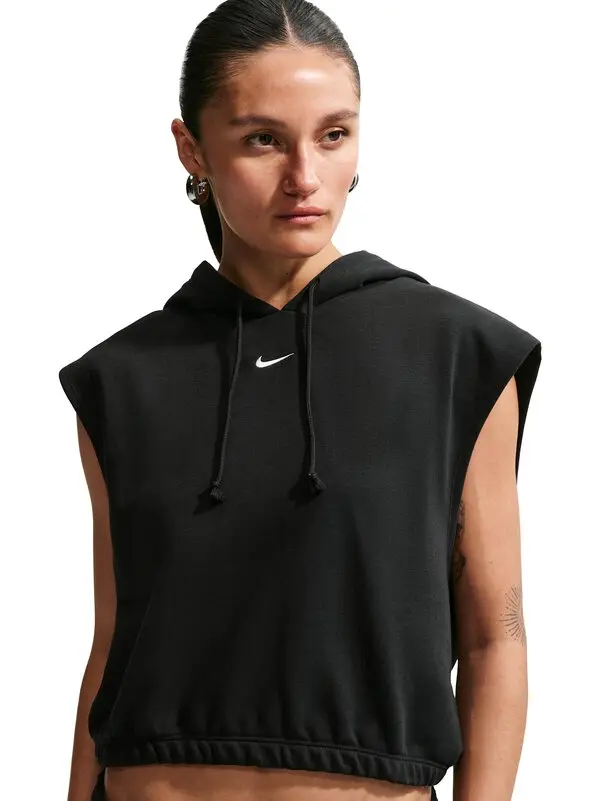 Nike Sportswear Phoenix Fleece Sleeveless Top - Black