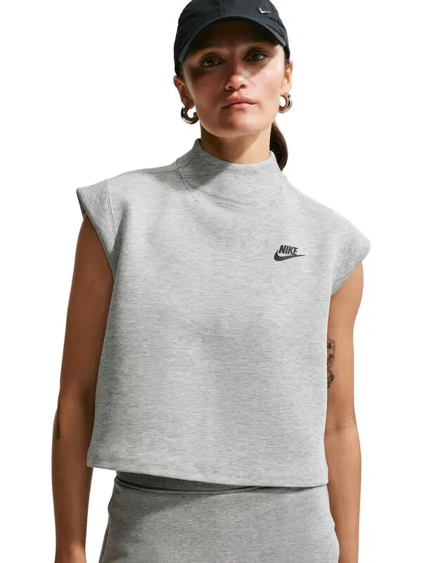 Nike Sportswear Tech Fleece Short-sleeve Top - Grey