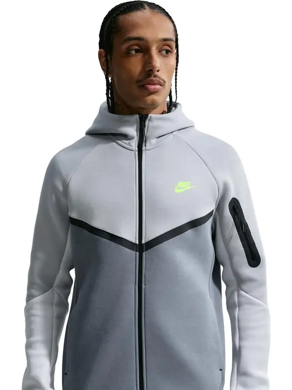 Nike Tech Fleece Windrunner Full-zip Jacket - Grey