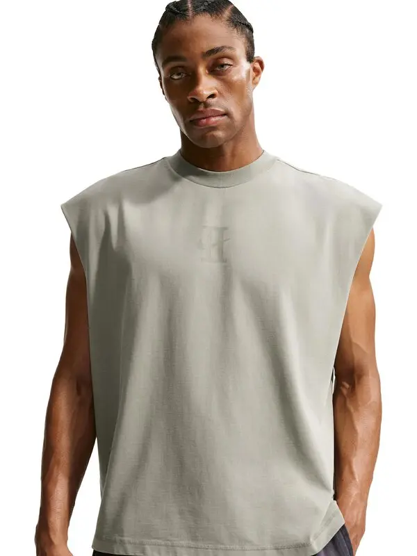 Nike Book Standard Issue Dri-fit Sleevleless Game Top - Grey