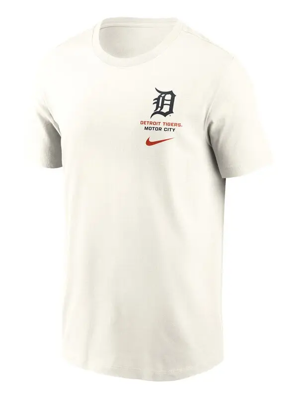 Nike Detroit Tigers 2-hit Mlb T-shirt - Brown
