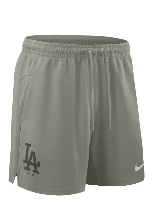 Nike Los Angeles Dodgers Dri-fit Mlb Shorts - Grey