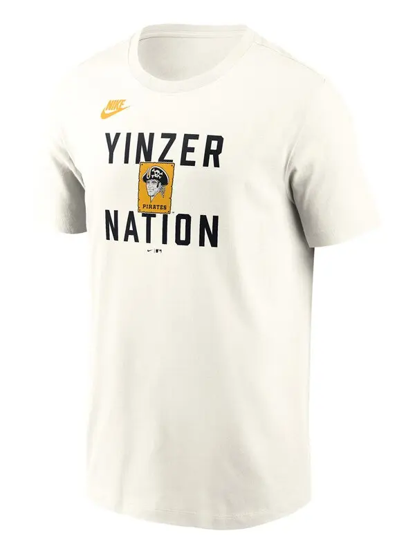 Nike Pittsburgh Pirates Cooperstown '70s Inspired Mlb T-shirt - Brown