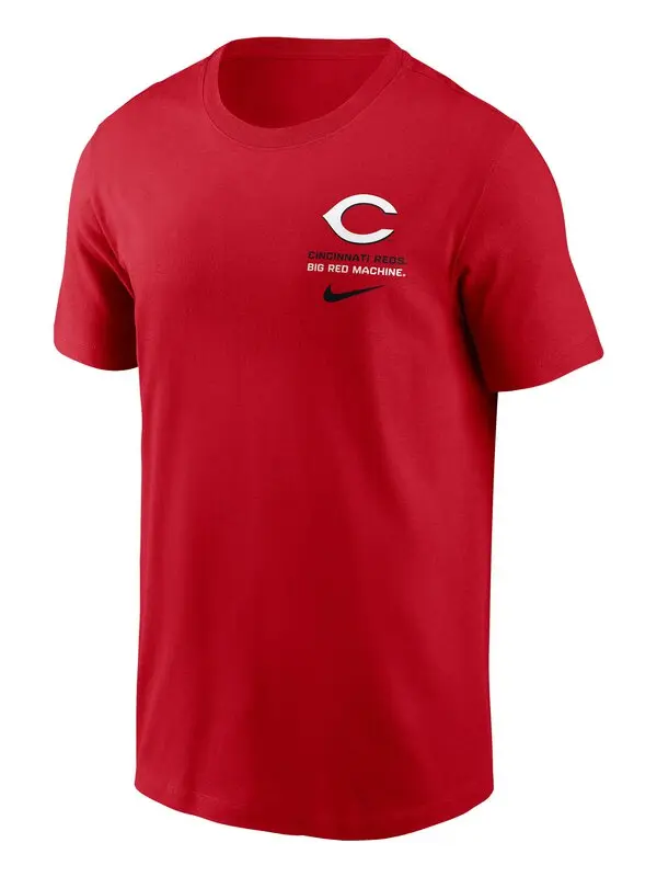 Nike Cincinnati Reds 2-hit Mlb T-shirt - Red