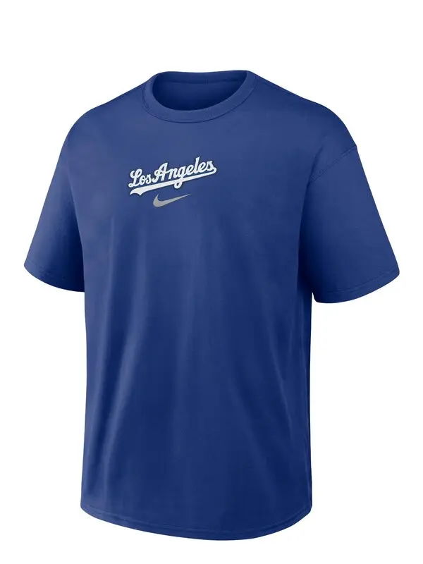 Nike Los Angeles Dodgers City Name Max90 Mlb T-shirt - Blue