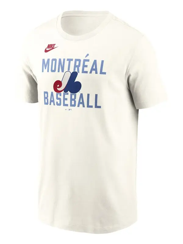 Nike Montreal Expos Cooperstown '70s Inspired Mlb T-shirt - Brown
