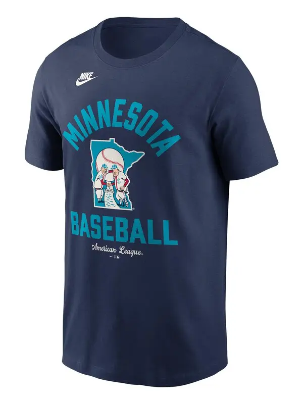 Nike Minnesota Twins Cooperstown Mlb T-shirt - Blue