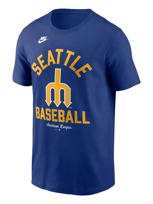 Nike Seattle Mariners Cooperstown Mlb T-shirt - Blue