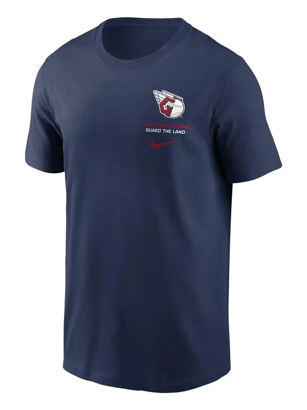 Nike Cleveland Guardians 2-hit Mlb T-shirt - Blue