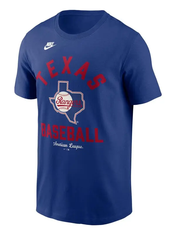 Nike Texas Rangers Cooperstown Mlb T-shirt - Blue