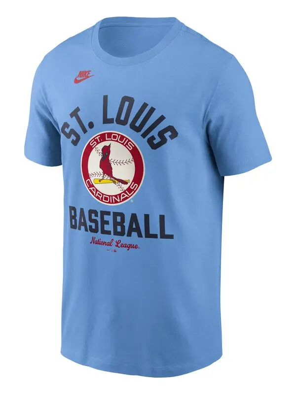 Nike St. Louis Cardinals Cooperstown Mlb T-shirt - Blue
