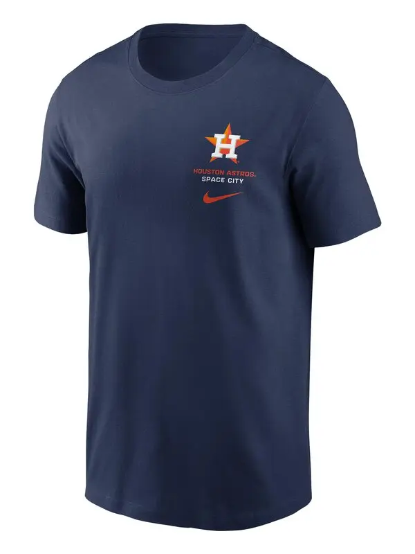 Nike Houston Astros 2-hit Mlb T-shirt - Blue