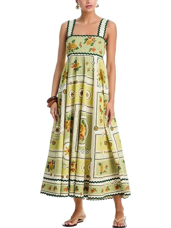 ALEMAIS Dixie Summer Dress - Citrus