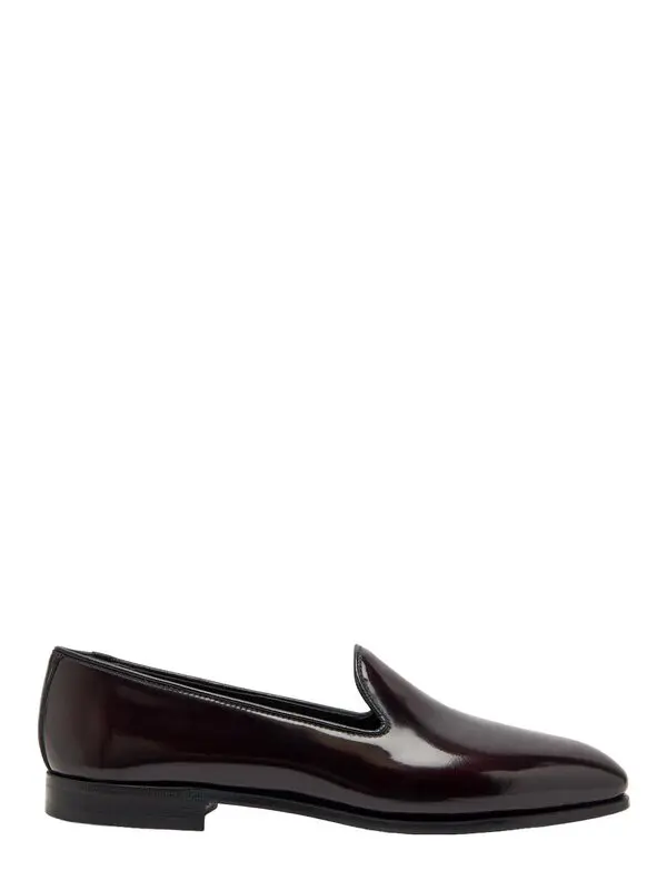 Church's Reign Patent Leather Loafers - Burgundy